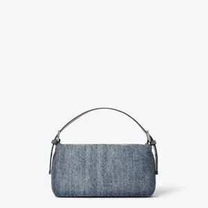 Fendi Baguette® 26424 Light Blue Denim Bag